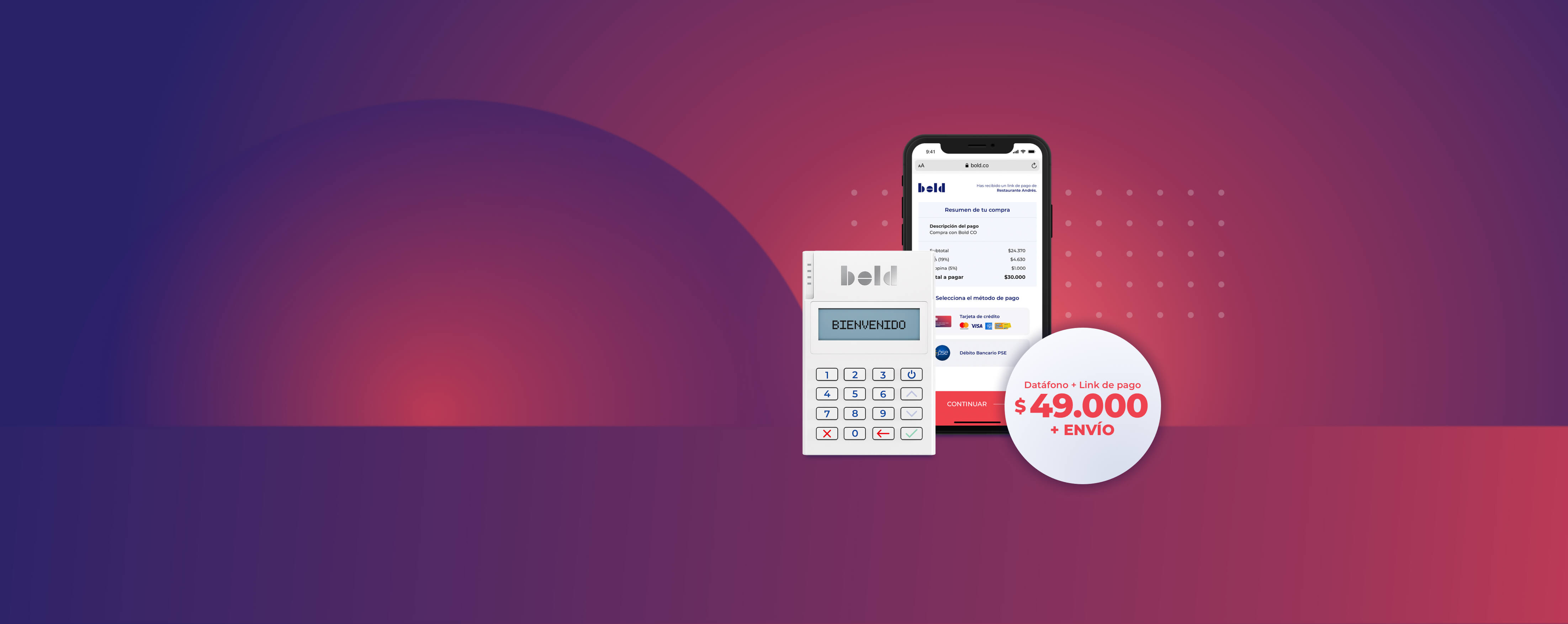 Bold - Vende más con Bold, el datáfono que recibe todas la tarjetas