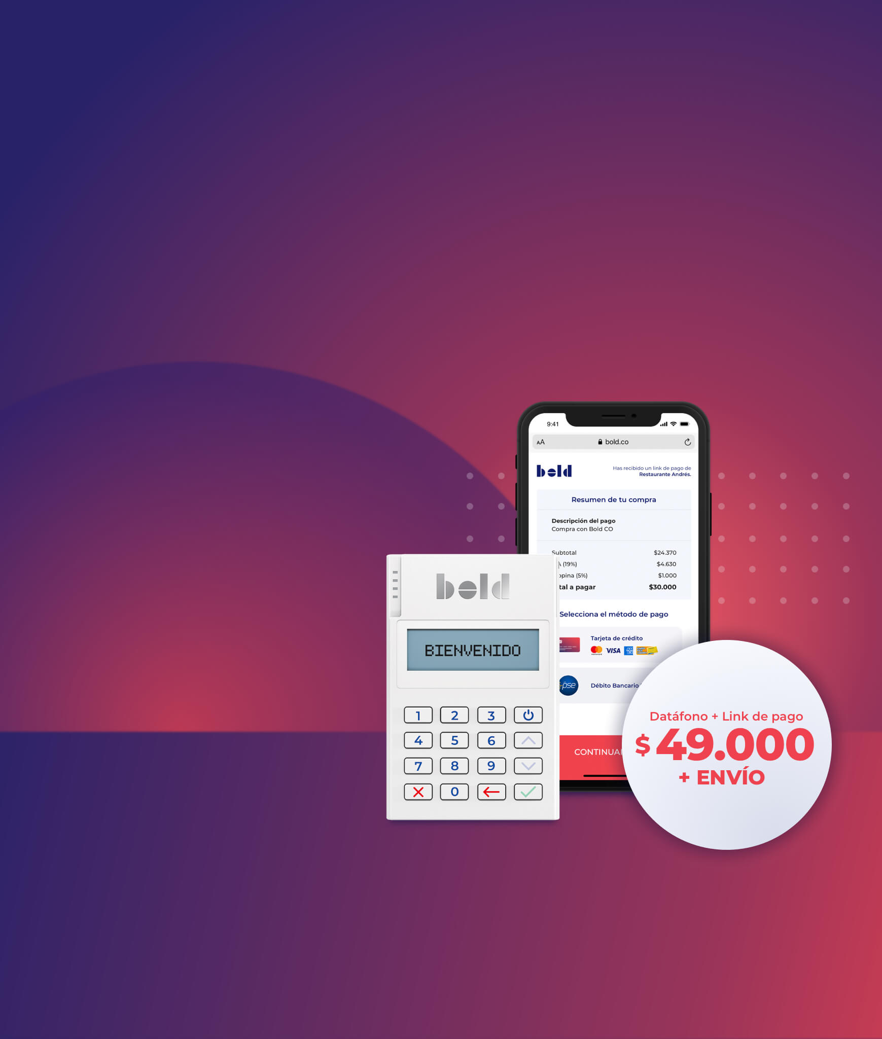 Bold - Vende más con Bold, el datáfono que recibe todas la tarjetas