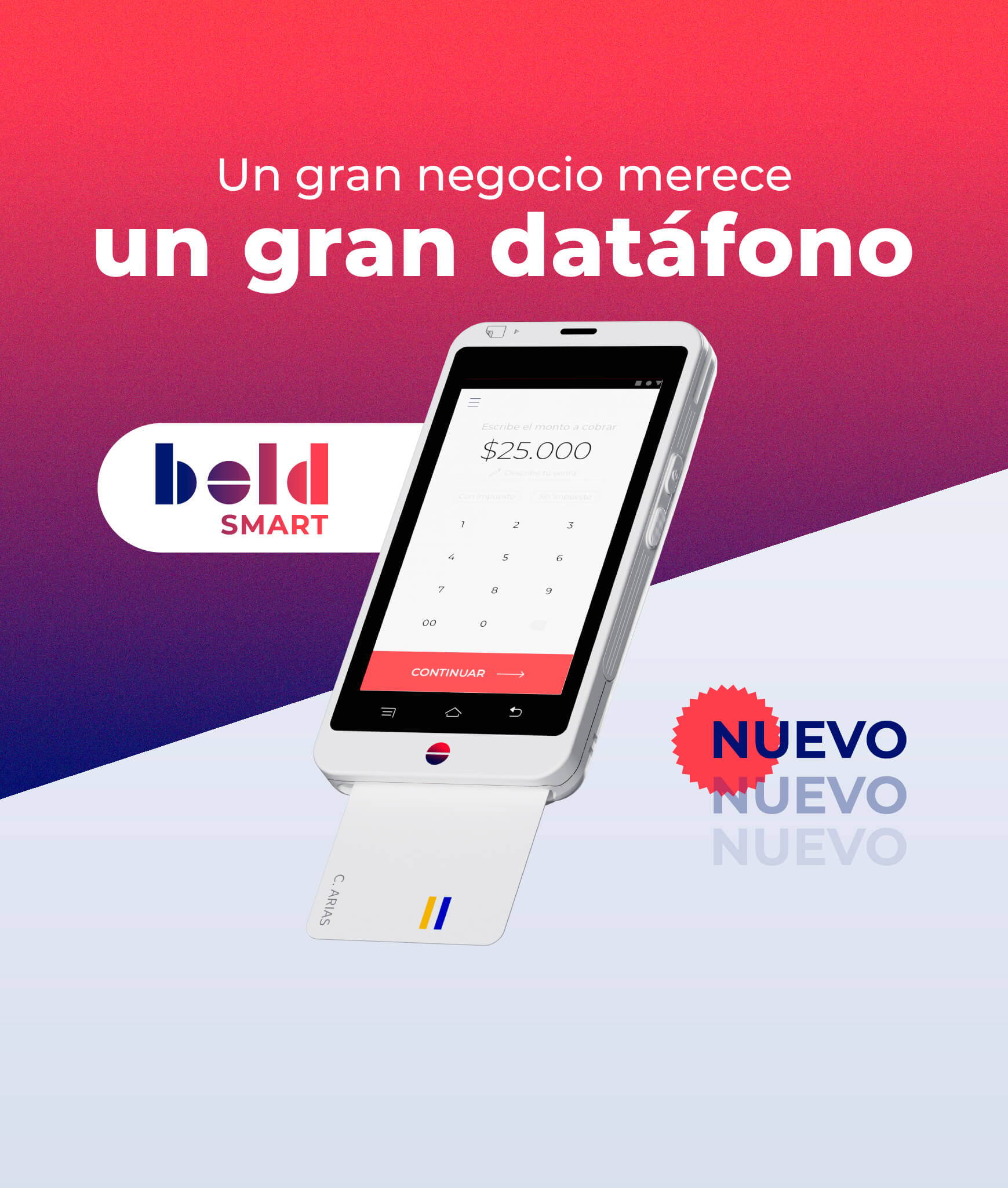 Bold - Vende más con Bold, el datáfono que recibe todas la tarjetas