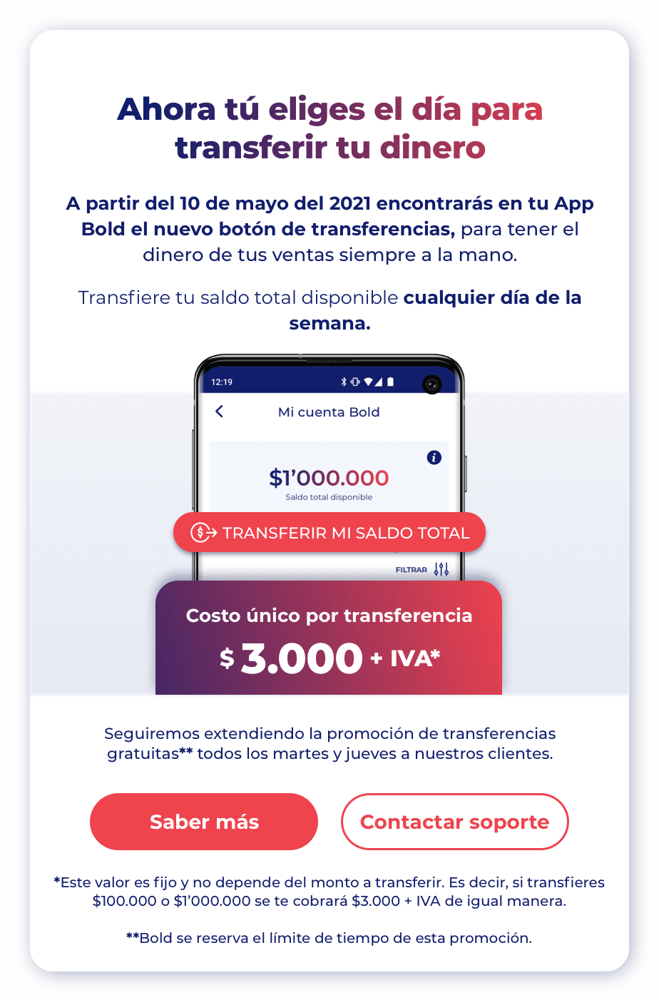 Bold - Vende más con Bold, el datáfono que recibe todas la tarjetas