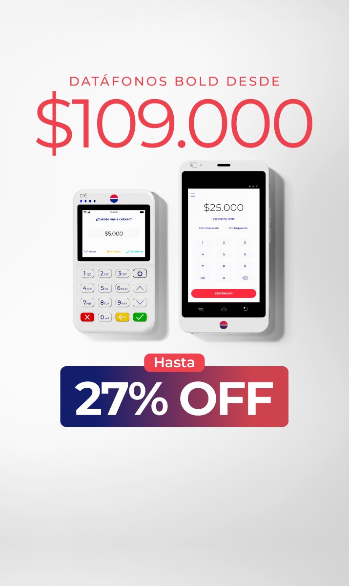 Datáfonos, pagos en línea y Cuenta Digital | Bold